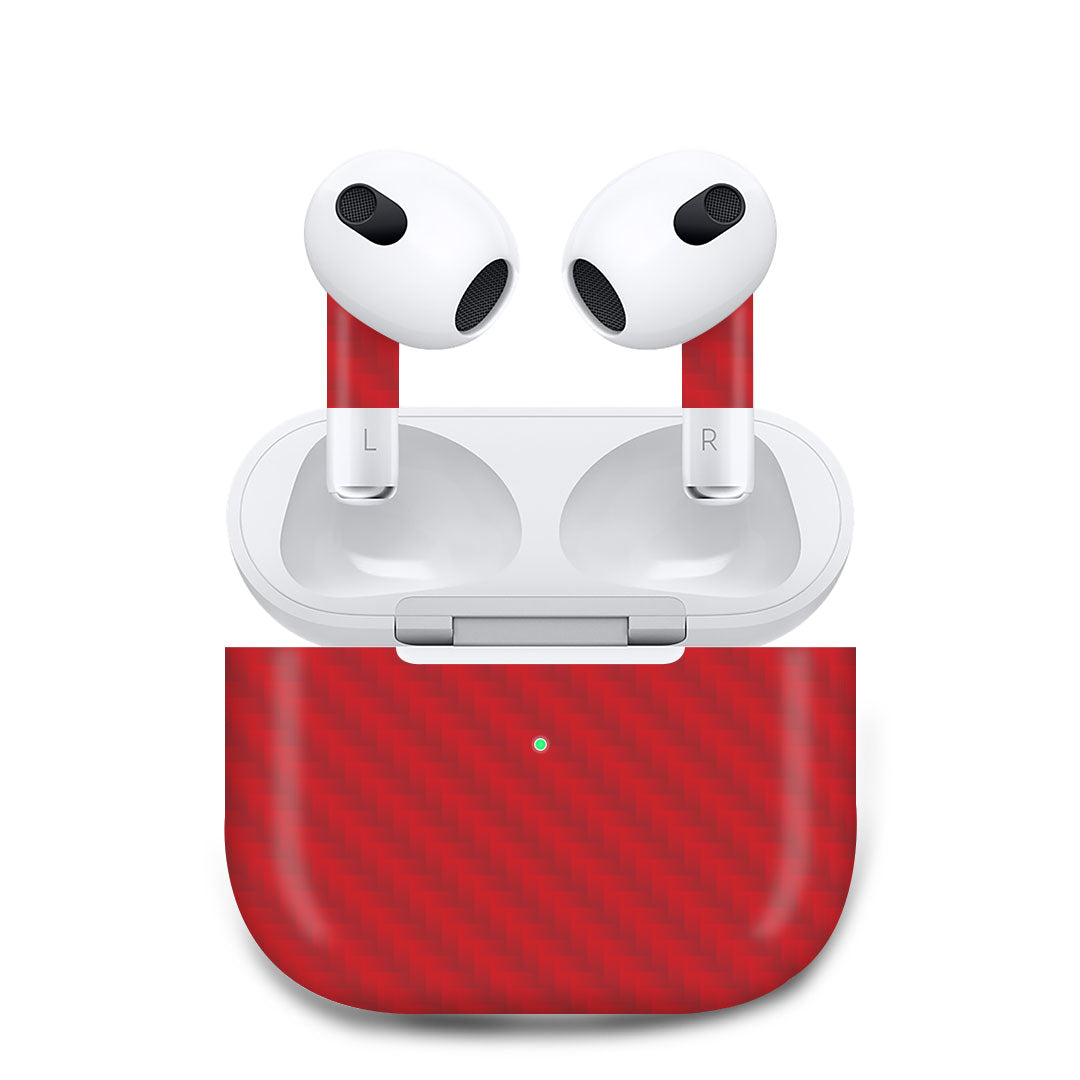 Airpods Gen 3 Red Carbon Fiber COS0004 – GeekIT