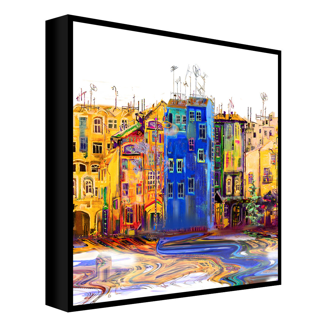 Frame 10 Inch Colorful Town FRM0015 – GeekIT
