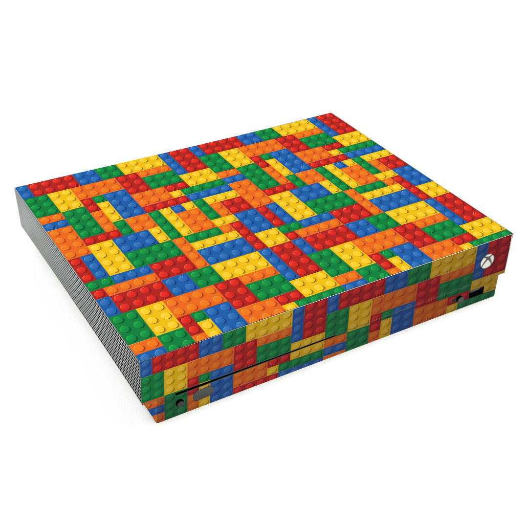 Xbox One X Colorful Bricks Skin COS0016 – GeekIT