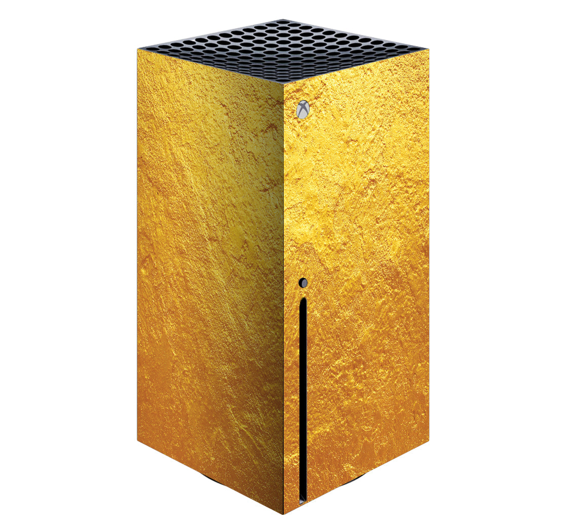 Microsoft Xbox Series X Gold Skin COS0013 – GeekIT