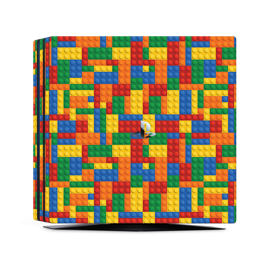 PlayStation 4 Pro Colorful Bricks Skin COS0016 – GeekIT