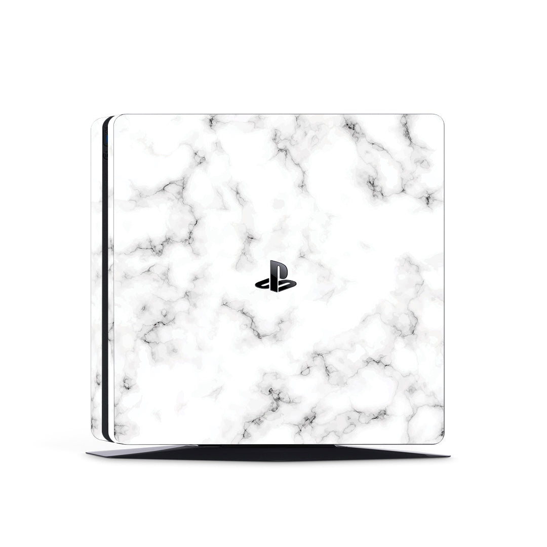PlayStation 4 Slim White Marble Skin COS0011 – GeekIT
