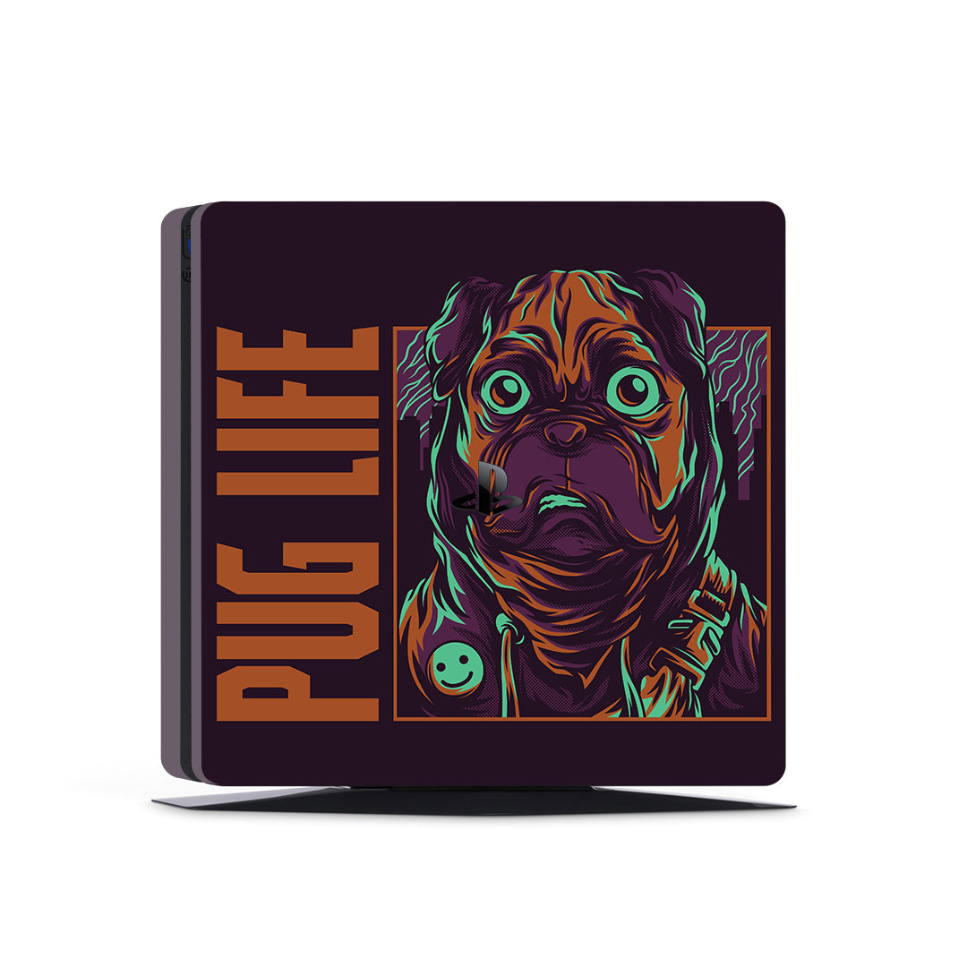 PlayStation 4 Slim Pug Life Skin COS0019 – GeekIT
