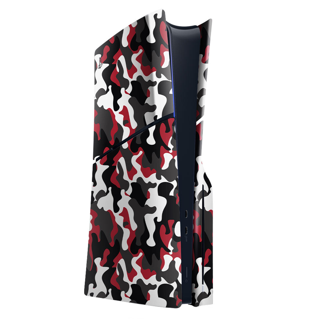 New PlayStation 5 Red Camo Skin COS0008 – GeekIT