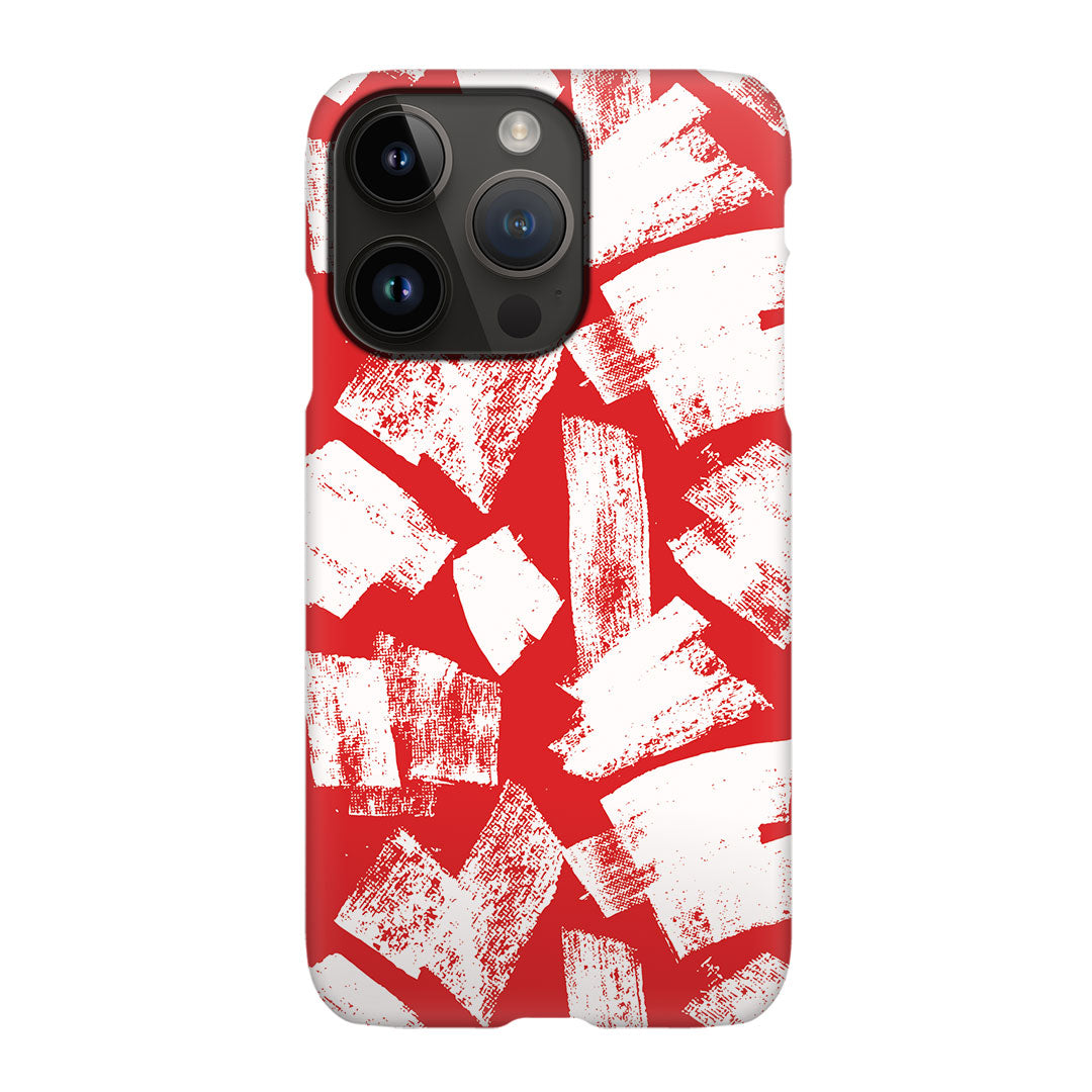 iPhone 14 Pro Red & White Paint PAP0006 – GeekIT