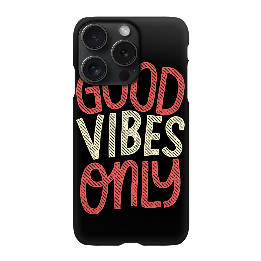 iPhone 15 Pro Good Vibes Only QNQ0014 – GeekIT
